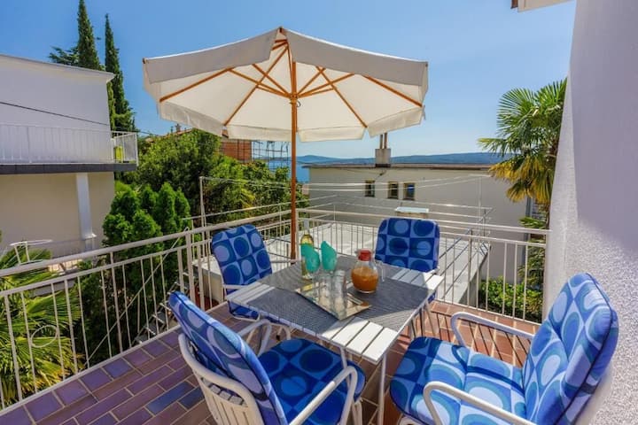 Appartement Danica (66291-a2) - Crikvenica