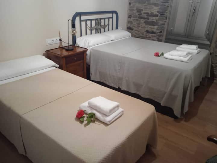 Habitación Basi Con Baño Compartido - Arzúa