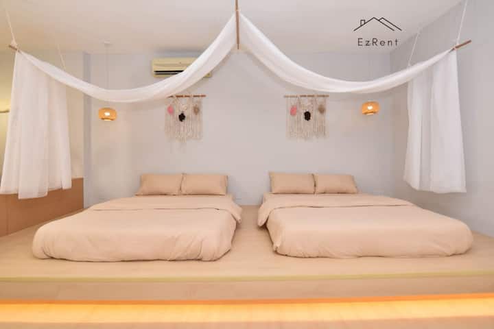 Cozy Muji Studio Homestay Near Taiping Lake Garden - Taiping