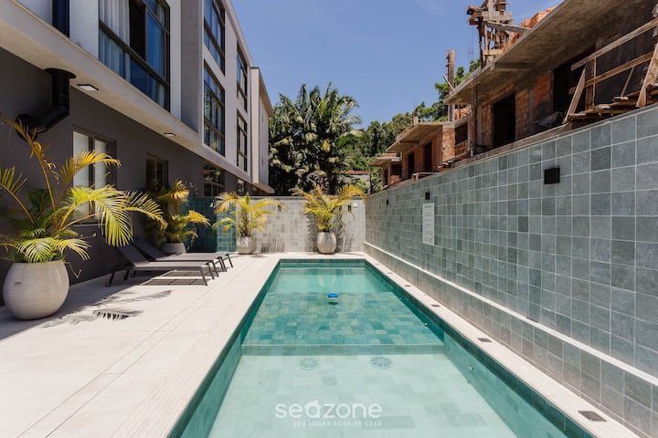 Beautiful Studio, 750m Canasvieiras Beach Tps107 - Florianópolis