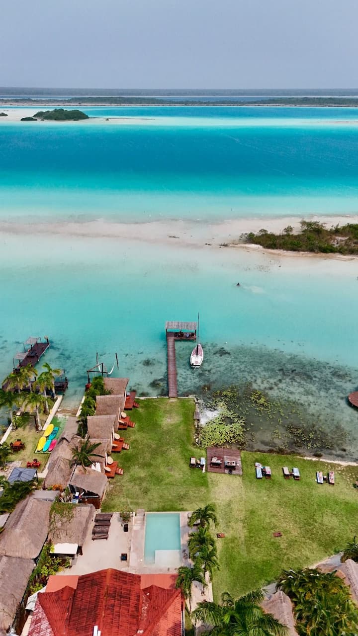 Estudio Con Acceso A La Laguna En La Costera Sur - Bacalar