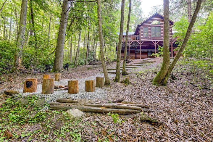 Creekside Lodge ~ 4 Mi To Sapphire Valley Resort! - 새피어