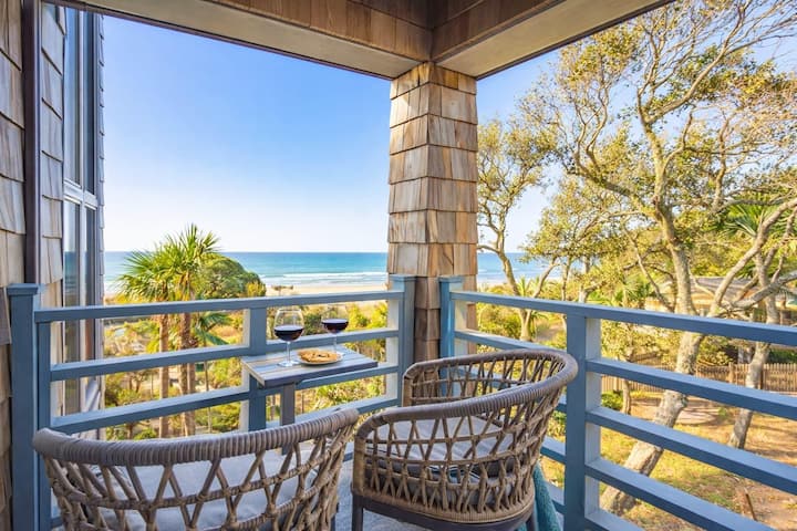 Oceanfront Retreat For Two Couples - Kiawah Island, SC