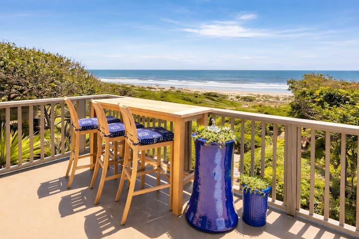 Oceanfront 4br Retreat - Great For 3-4 Couples - Kiawah Island, SC