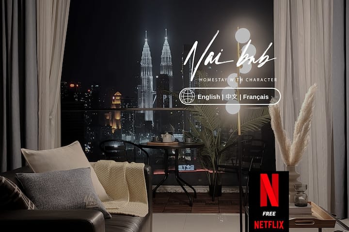 Dusky Azure Elegance With Stunning Klcc Skyline - Kuala Lumpur