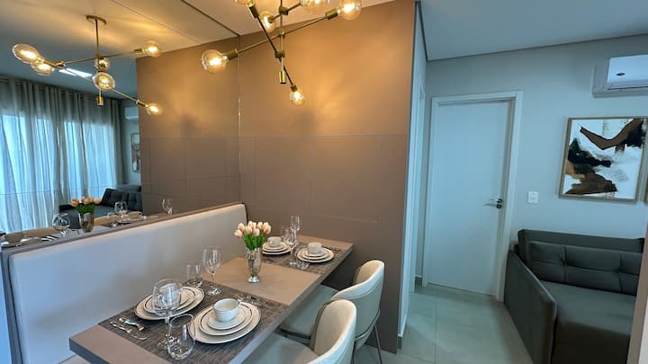 Apartamento Com Linda Vista No Centro De Foz - Foz do Iguaçu