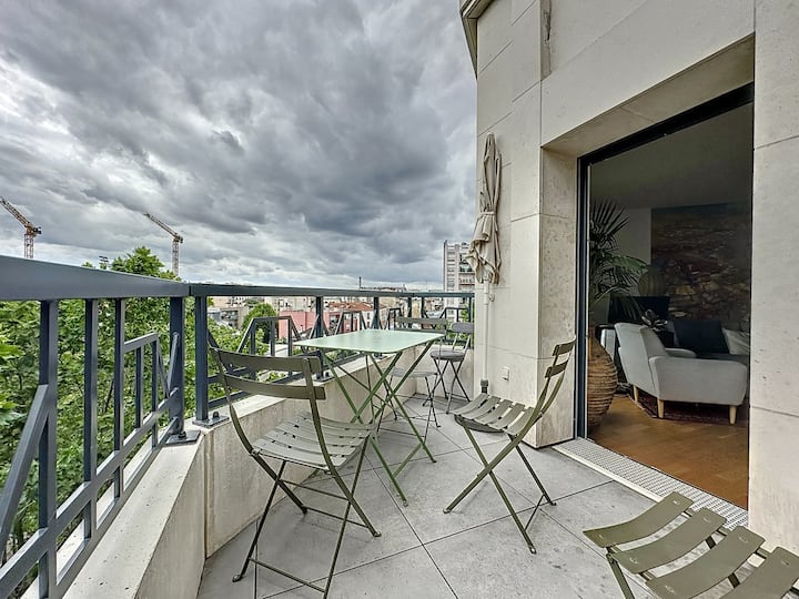 Appartement Classieux Avec Terrasse - Saint-Ouen