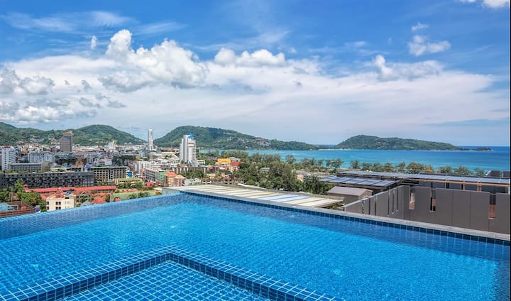 Apartment At The Bliss, Sea View Pool 505 - Patong Beach