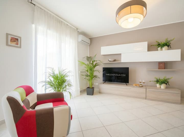 Mistral Suite Apartment With Private Parking - Bari