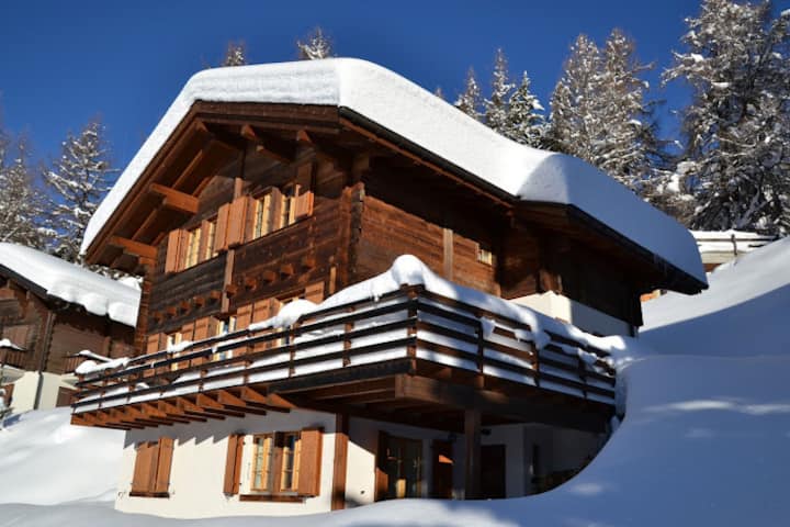 Chandoz - Grand Chalet à Chandolin - Vercorin