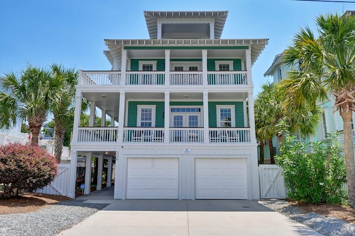 Luxe 5br Marshview Oasis W/ Game Room - Wrightsville Beach, NC