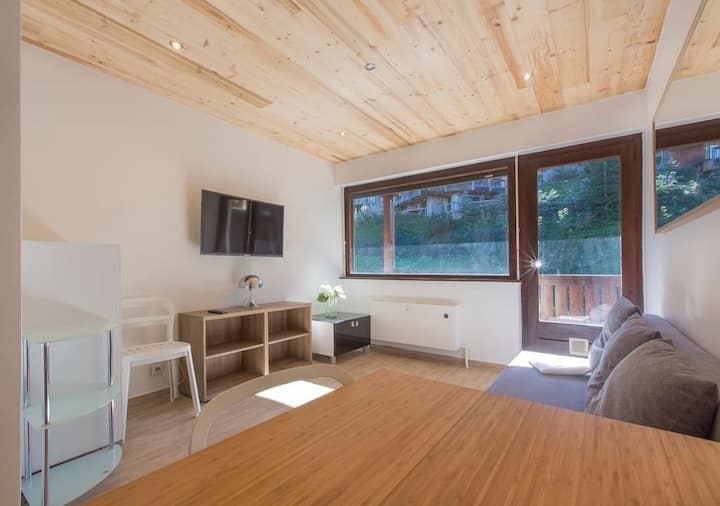 Appartement Cosy Avec Charme Alpin  Megève - 메줴브