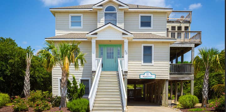 Private Pool/spa, Rooftop Deck, 5min Walk To Beach - Corolla, NC