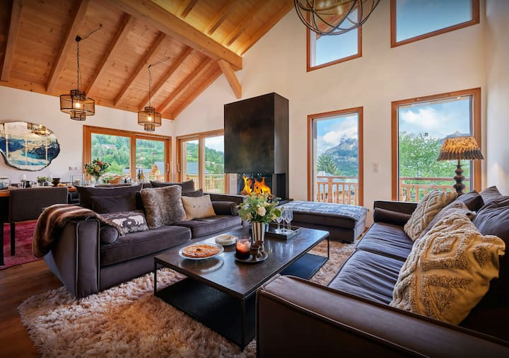 Chalet Pour 10 Proche Pistes Avec Piscine D éTé - Saint-Gervais-les-Bains