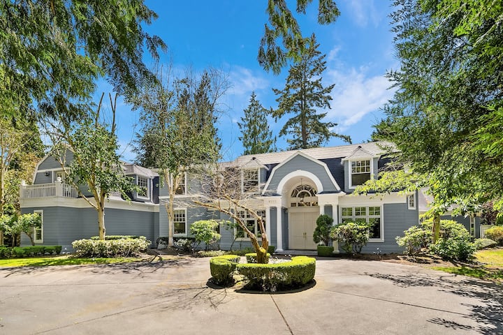 Medina Elegant 5br Mansion|lake Park & Bellevue Dt - 西雅圖, WA