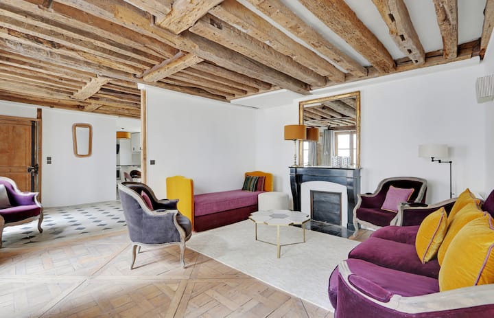 Un Magnifique 1-br 1 Ba Dans St Germain-des-près - Paris 1er Arrondissement