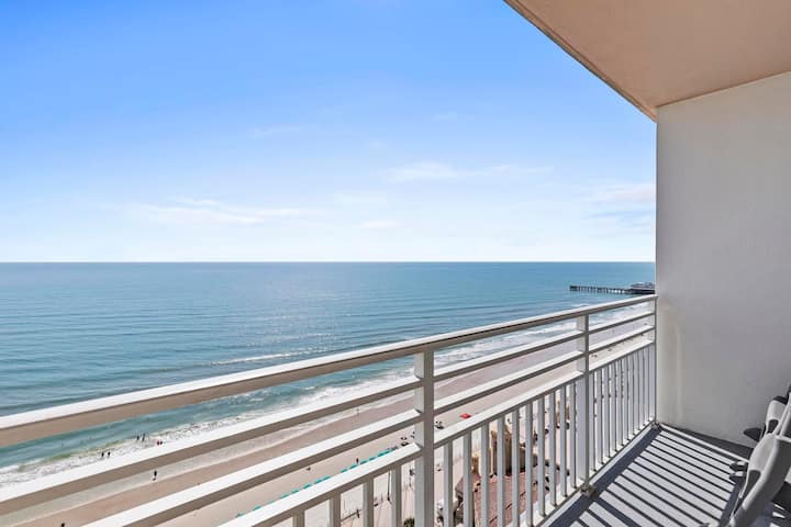 Ocean Front Condo-daytona Ocean Walk Resort 1707 - Daytona Beach, FL
