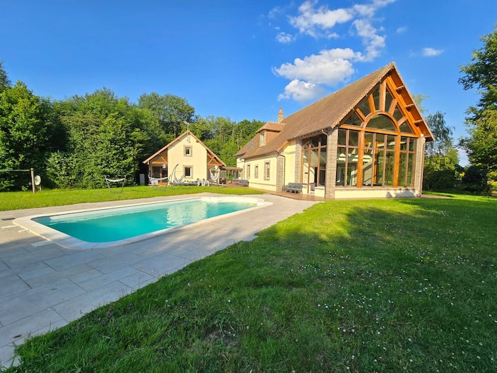 Villa De Luxe : Piscine Chauffée & Nature - Francia