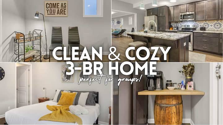 Stylish Louisville Gem | 3-br Perfect For Groups! - Louisville, KY