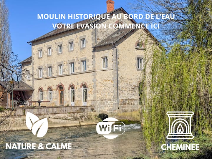 Le Moulin Rêveur Au Bord De La Rivière - Orne
