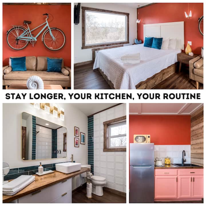 Cook & Stay | Free Parking | Kitchen & Fireplace - Afton State Park, Hastings