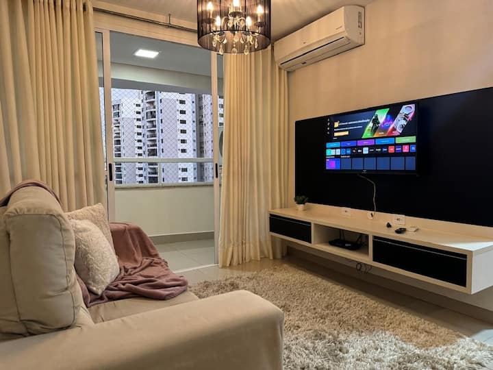 Apto Totalmente Climatizado Hospital Premium - Goiânia