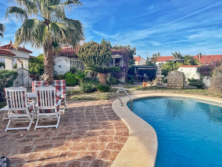 Villa Sol Para 6 Con Piscina Cerca Mar En Vinaròs - Vinaròs