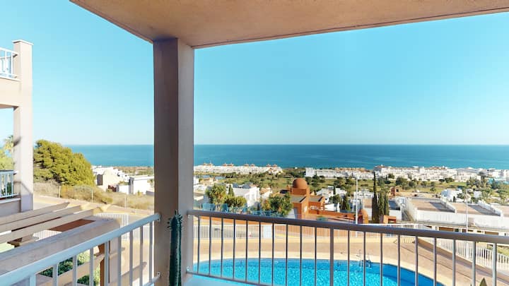 Modern Apartment With Sunset Views - Mojácar