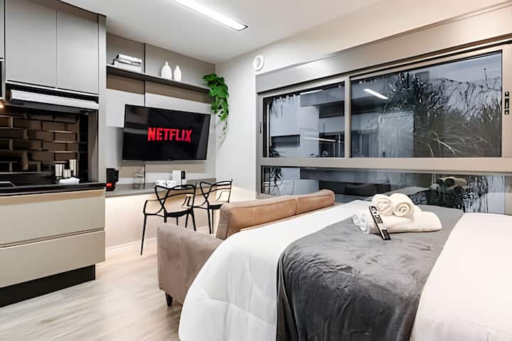 Apto Completo Av. Paulista E Ibira | A/c E Wi-fi - Paraíso