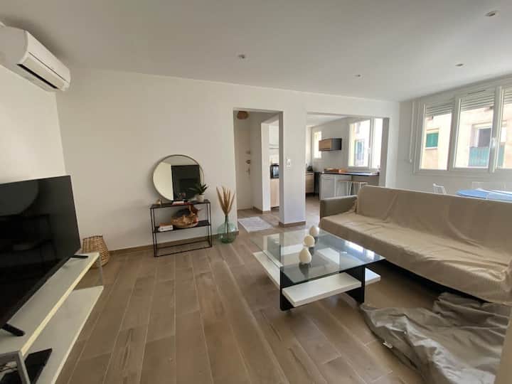 Appartement Climatisé 2 Chambres - Saint-Cyprien