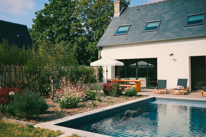 Maisons Bodenn - La Grange - Piscine Privée - Île-Tudy
