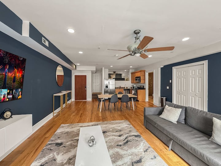 Luxury 1bd | Old City | 2beds | Independence Hall - Aéroport de Philadelphie (PHL)