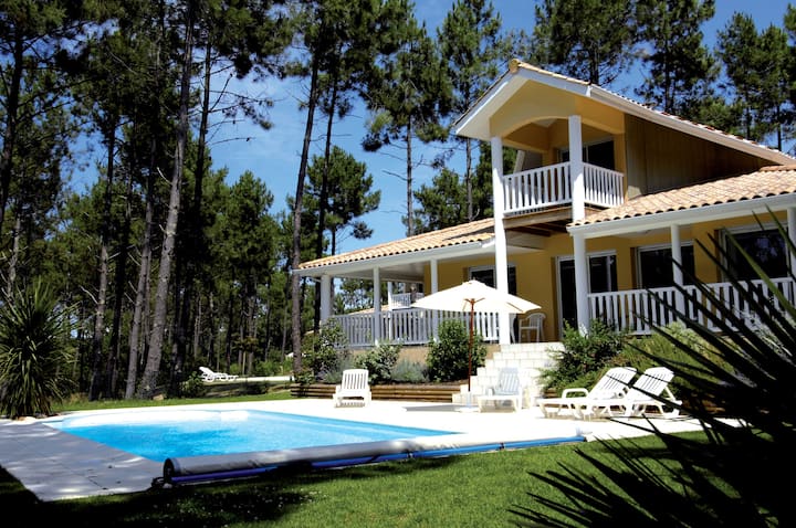 Villa Supérieure + Piscine Privée | Près Du Golf - Lacanau