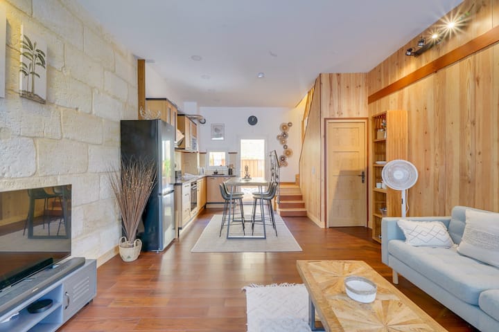La Riveraine - Belle Maison à 20 Min De Bordeaux - Lormont