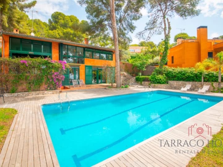 Th100 Villa A Tamarit Avec Vue Sur La Mer - Altafulla