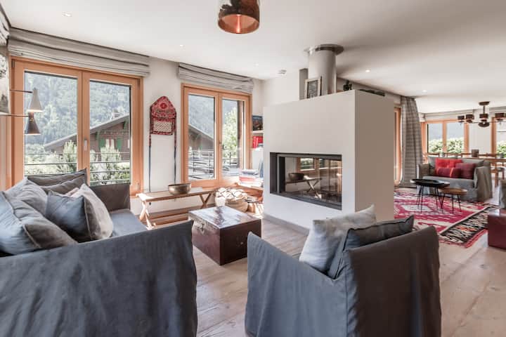 Chalet Moussoux – Vue Mont-blanc, Jardin, Hammam - Courmayeur