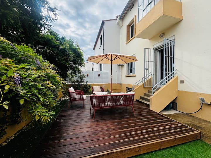 Le Marie-louis -Jardin - Parking - Cabestany