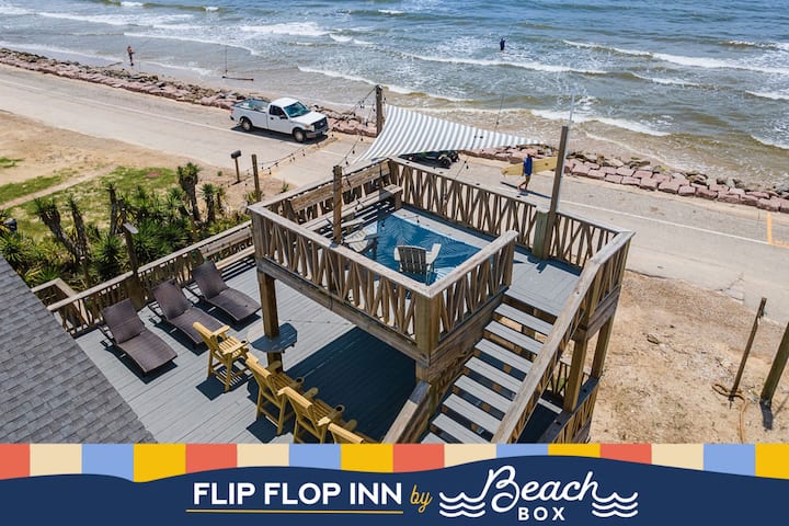 Beach Home, Game Room, Fire Pit & Scenic Views - Surfside Beach, TX