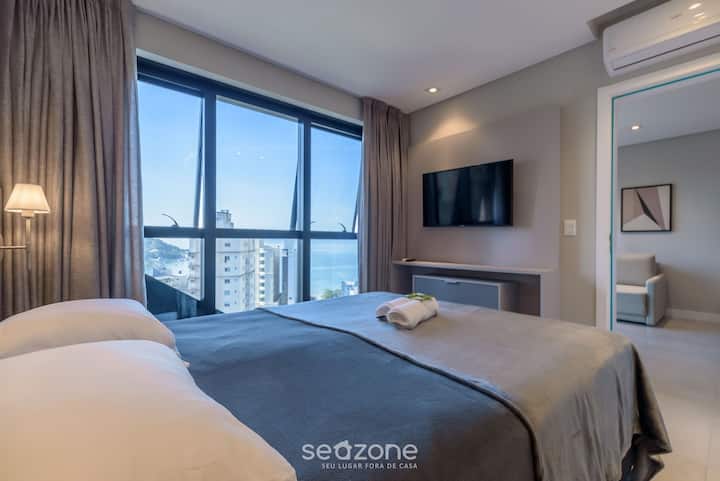 Sea View Apt W/ Gym 280m Beach - Mhf1105 - Itapema