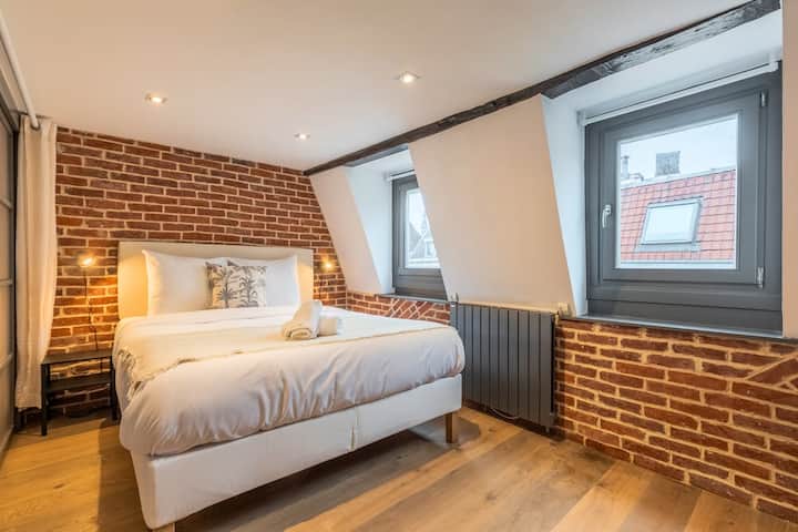 Appartement Deux Chambres Au Coeur Du Vieux Lille - Rijsel