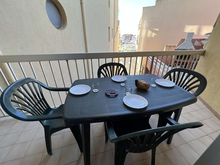 T2 Avec Balcon, Ascenseur, Ã 400m De La Plage - Valras-Plage