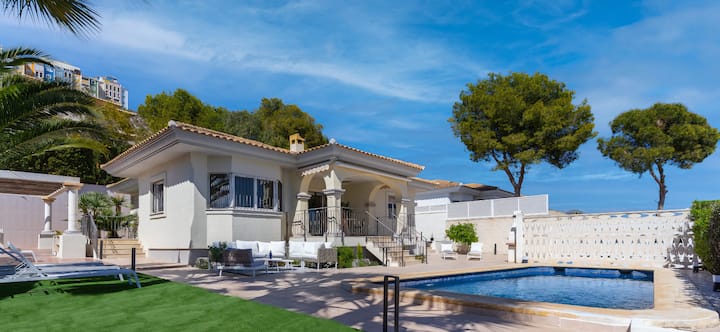 Magnifique Villa Avec Piscine Privée - Golf - Mutxamel