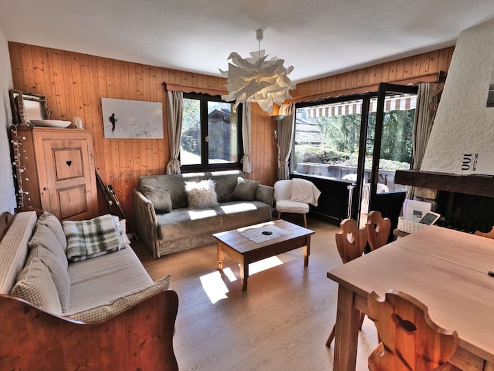 T2 Rénové, Vue Montagnes, Proche Village - Le Grand-Bornand