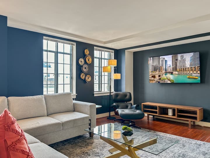 Luxury 2bd | Center City | 4 Beds | By Jfk Plaza - Aéroport de Philadelphie (PHL)