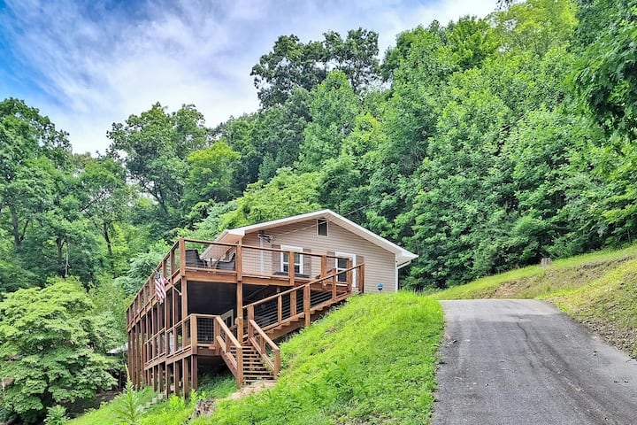 Lovely Lake Home With Lake View, Pool Table, Wi-fi - Norris Lake