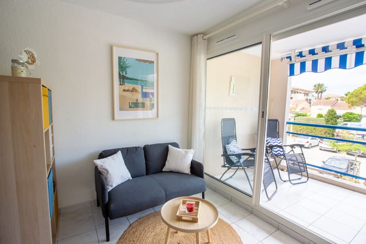 Lou Estrella - Appt 4p Avec Piscine, Proche Plage - Saint-Clair