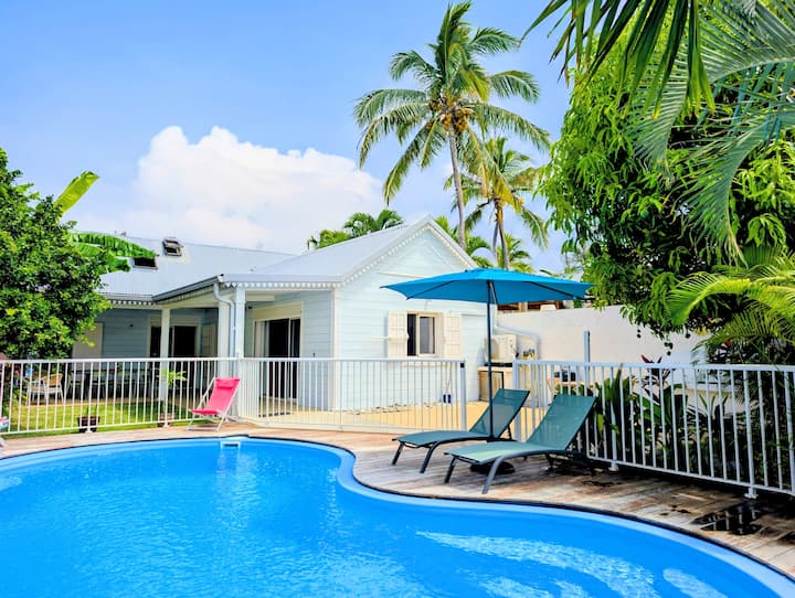 Villa Citron Vert - Grande Villa à 300m Du Lagon - Réunion