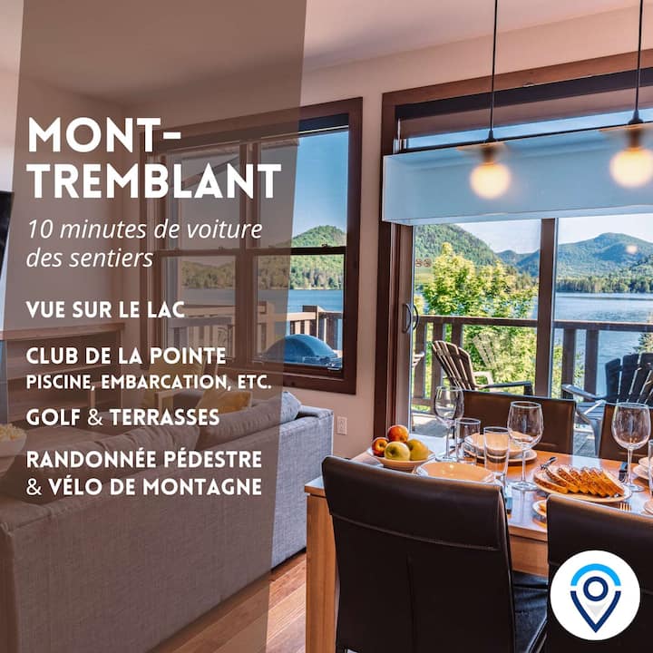 Loft Au Bord Du Lac Et Vue Sur Les Montagnes - Laurentides