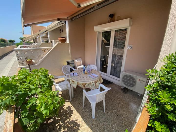 Charmante Villa 4 Pers, Près Du Lac, Terrasse - Le Barcarès