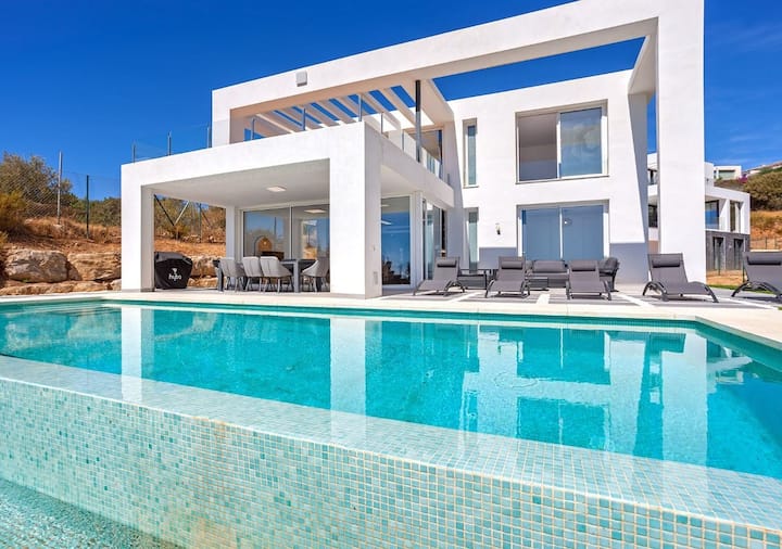 Villa Buenavista Hills - Pool - Seaview - Grill - Costa del Sol